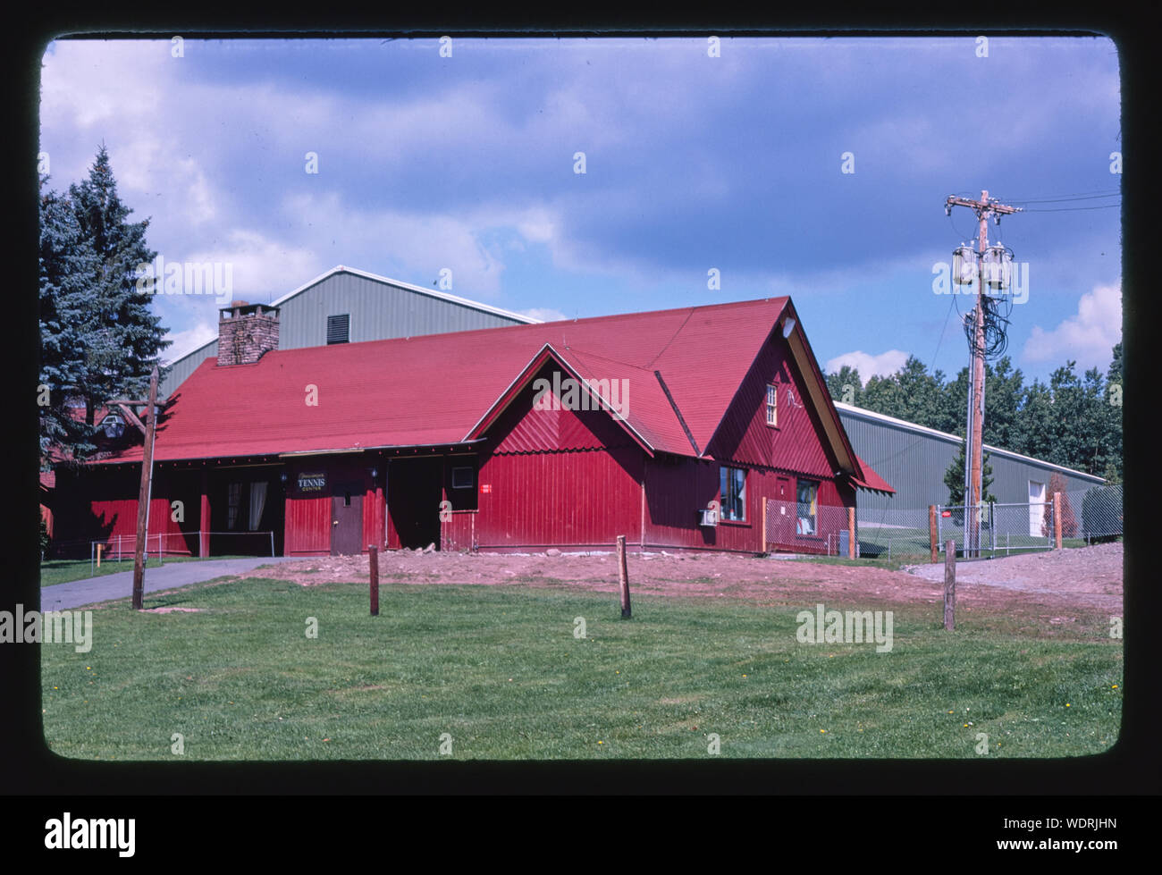Grossinger's tennis center, Liberty, New York Stock Photo - Alamy