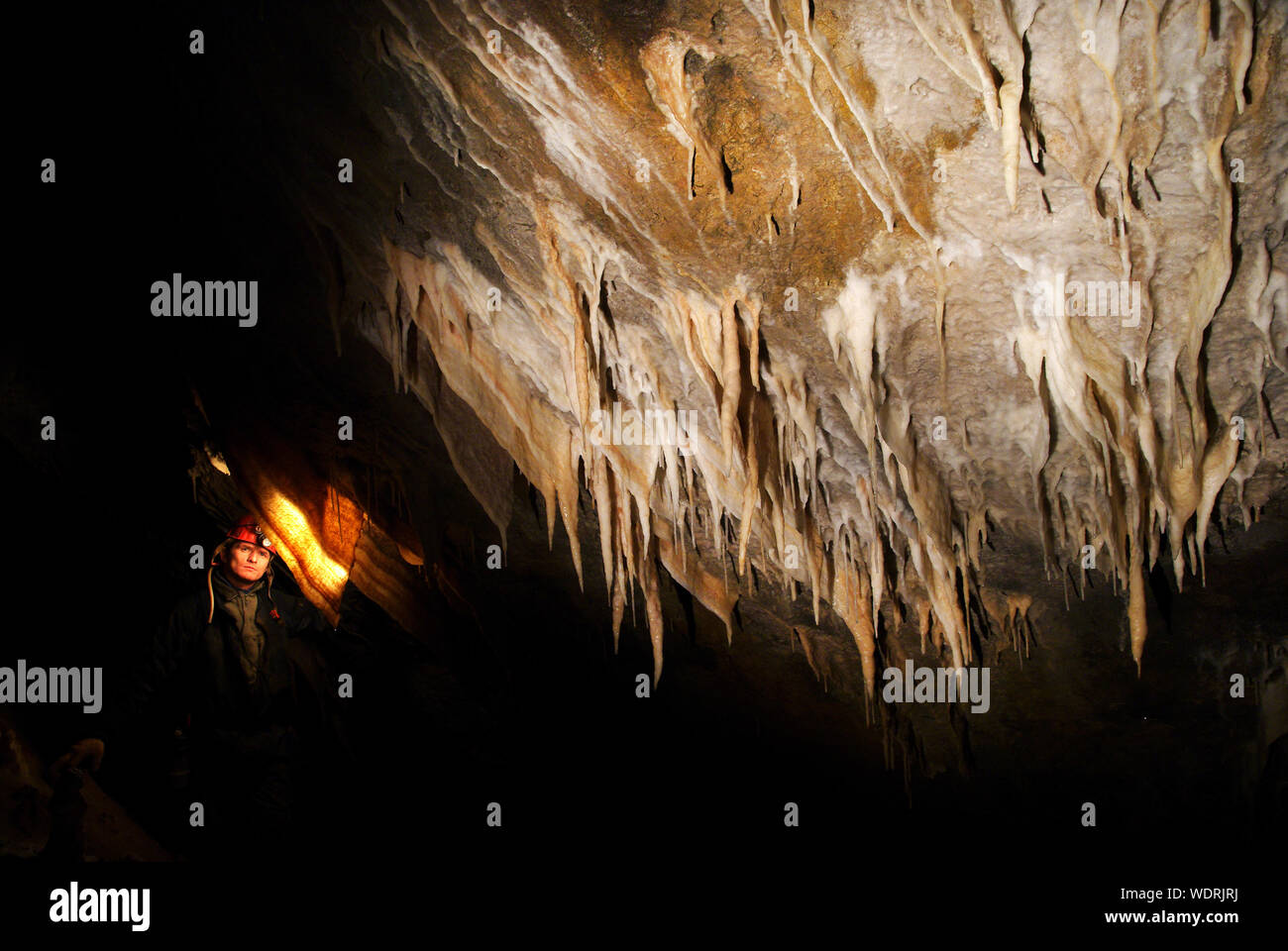 Spelunking person hi-res stock photography and images - Alamy