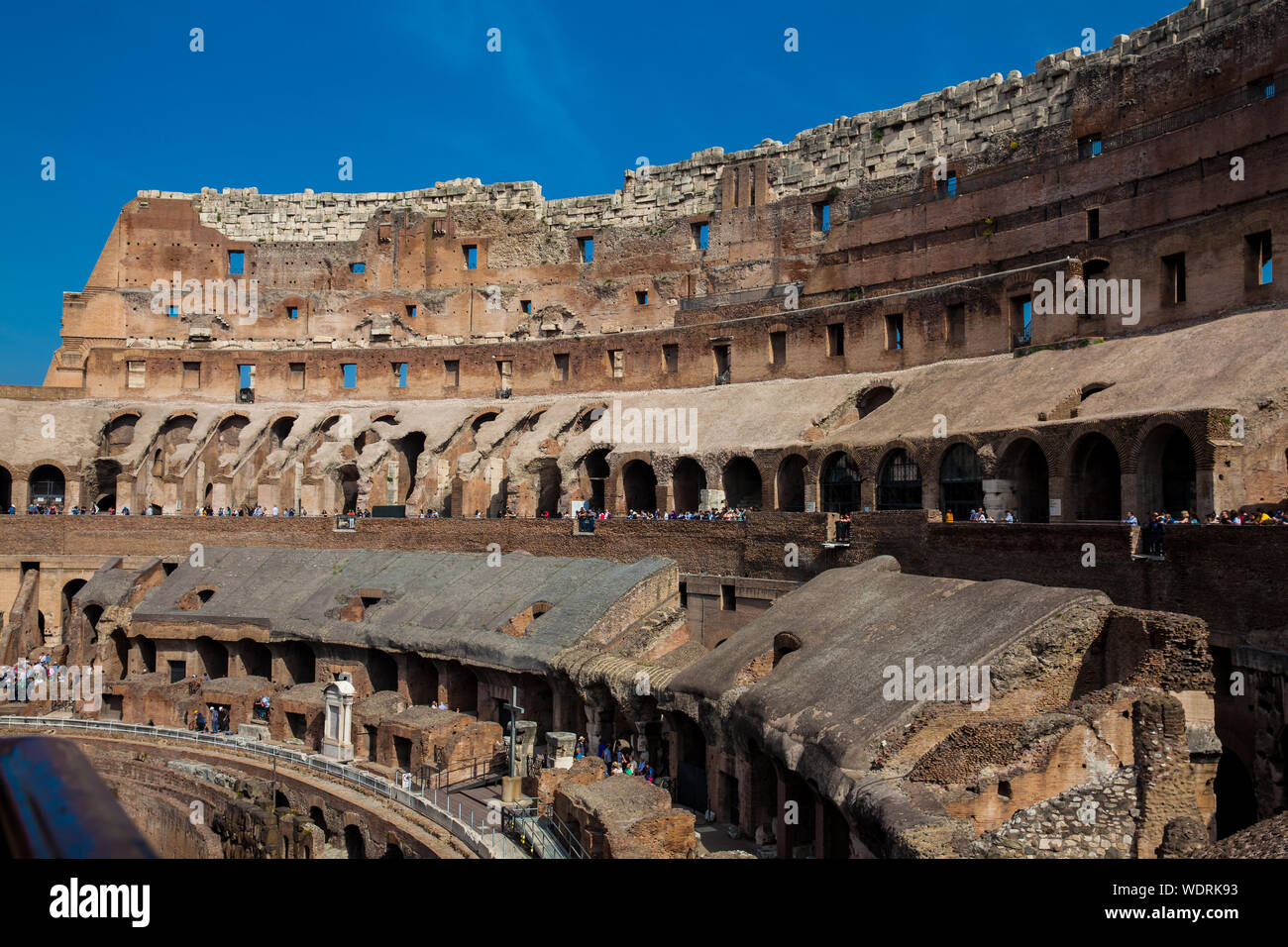 Colosseum underground tunnels rome hi-res stock photography and images ...