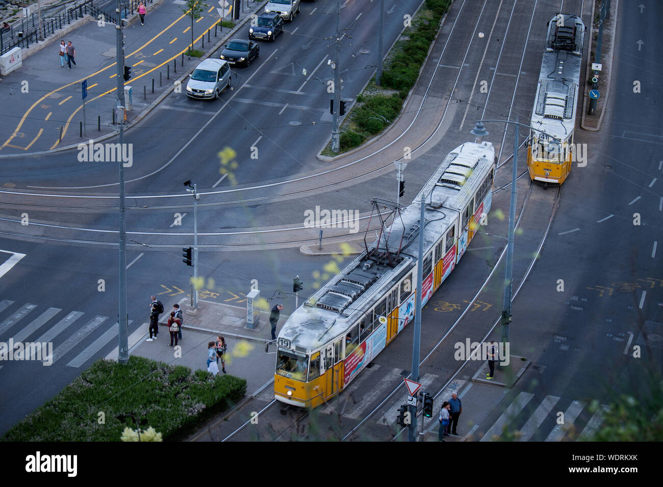 Trams road hi-res stock photography and images - Alamy