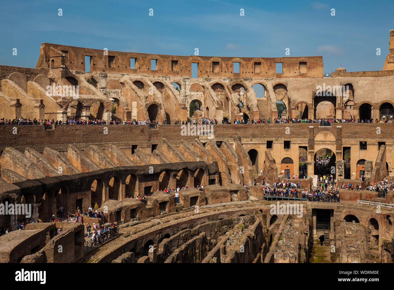 Colosseum underground tunnels rome hi-res stock photography and images ...