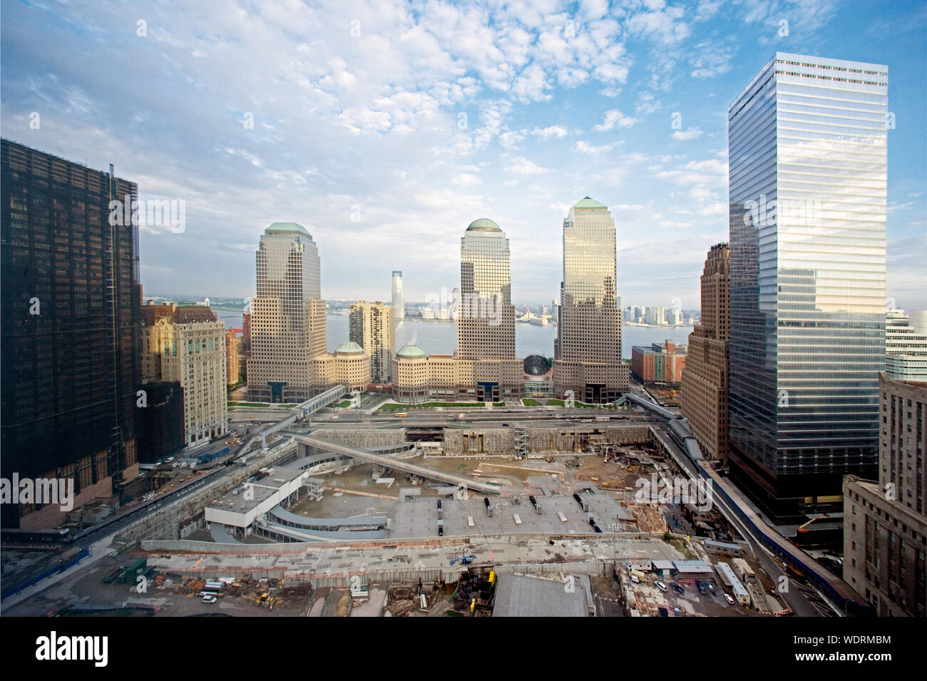 Ground Zero under construction, New York, New York Stock Photo - Alamy