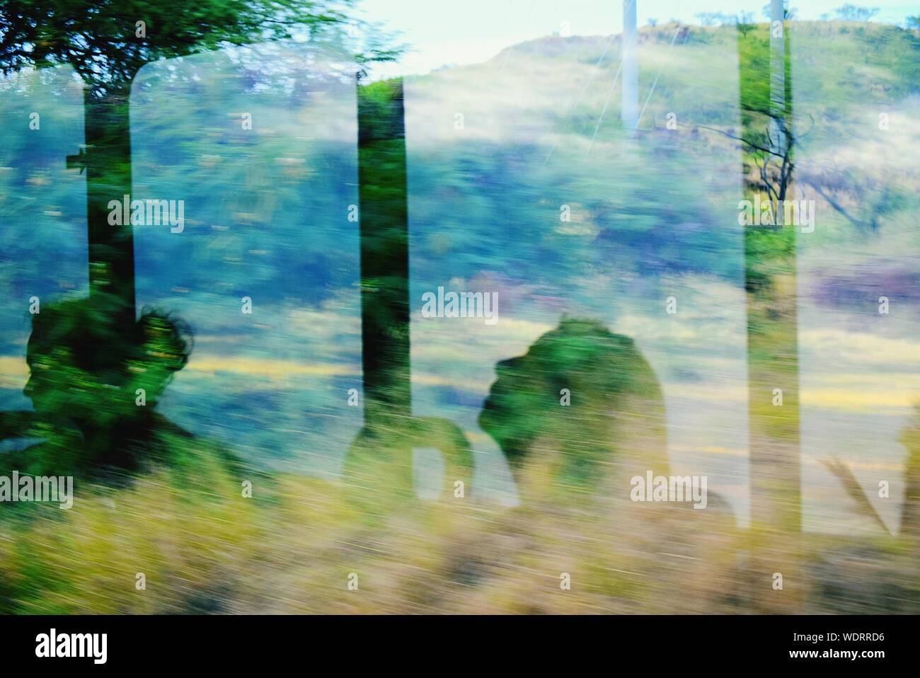 Reflection on bus hi-res stock photography and images - Alamy