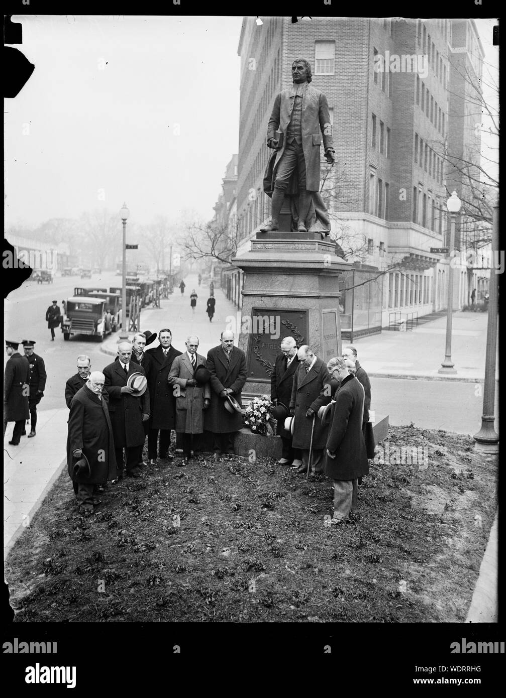 John witherspoon statue Black and White Stock Photos & Images - Alamy
