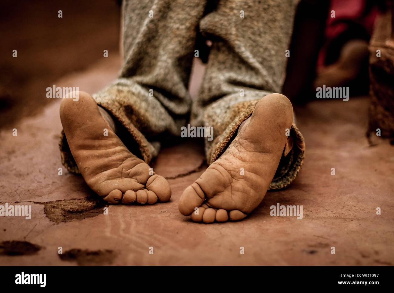 Human feet africa hi-res stock photography and images - Alamy