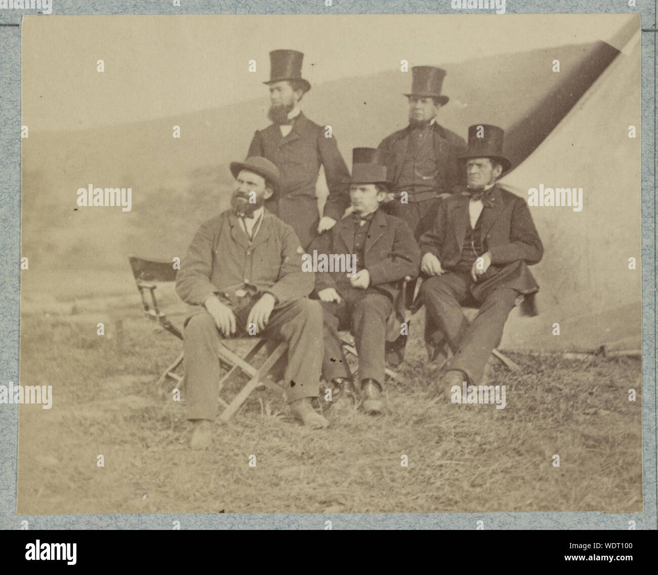 Group at headquarters Army of Potomac, Oct. 4, 1862 Abstract ...