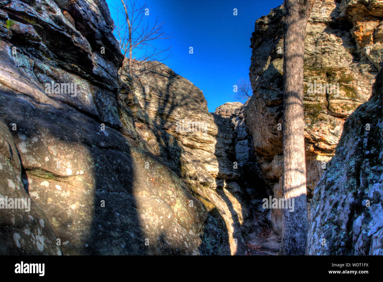 Rock Formations, Petit Jean State Park, Arkansas Stock Photo - Alamy