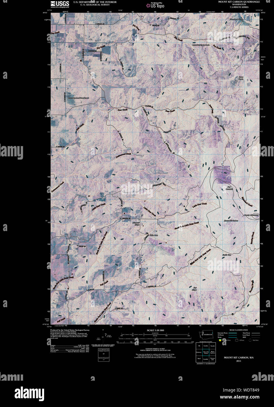 Kit carson map hi-res stock photography and images - Alamy