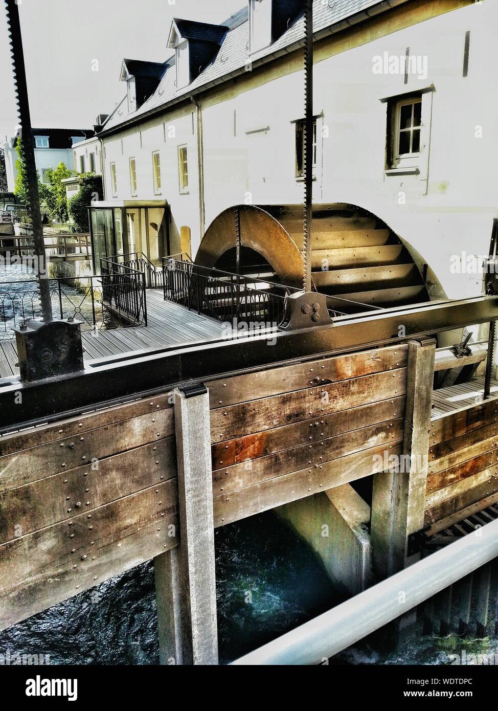 Water wheel house hi-res stock photography and images - Alamy
