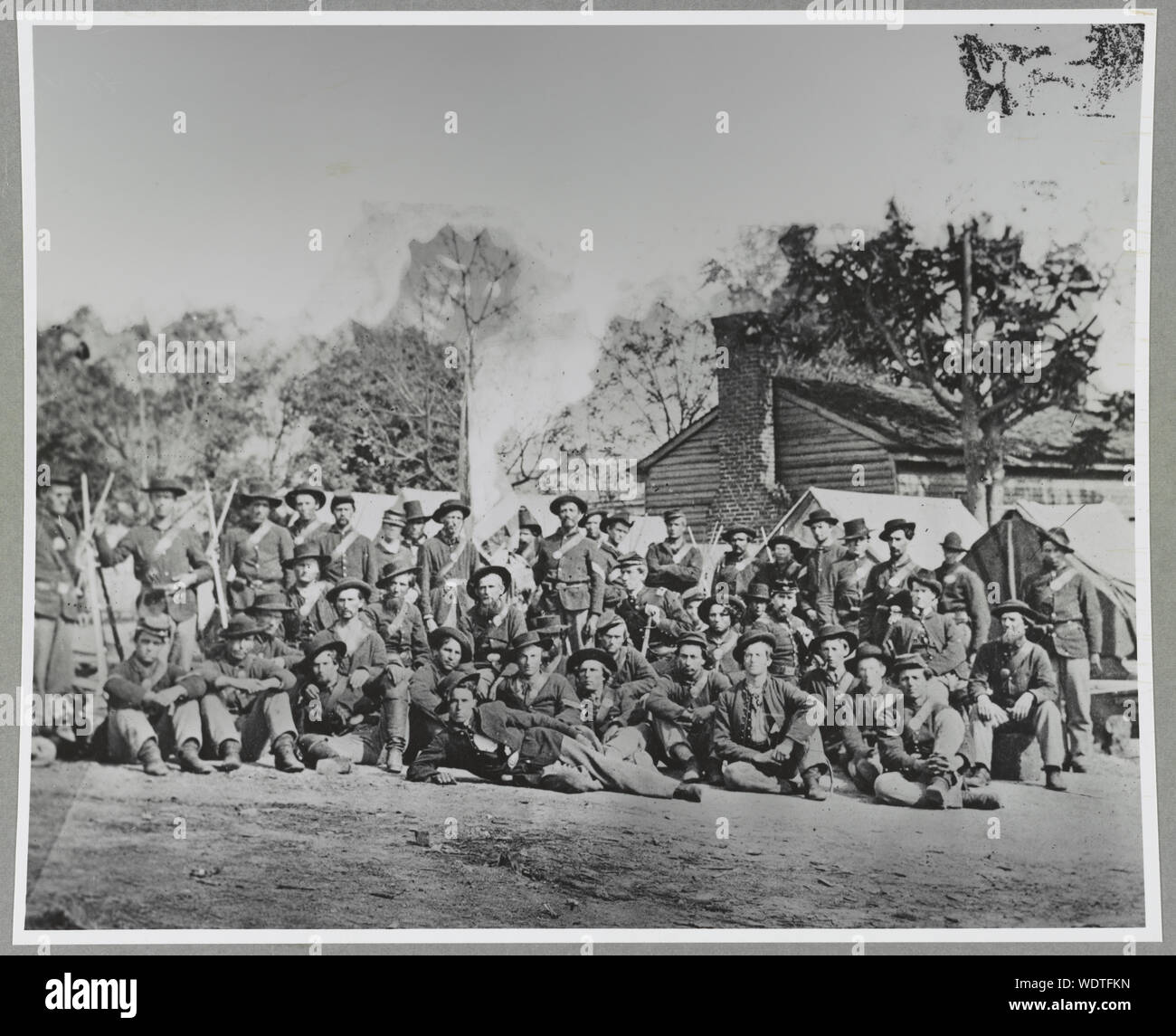 Group of soldiers Stock Photo - Alamy