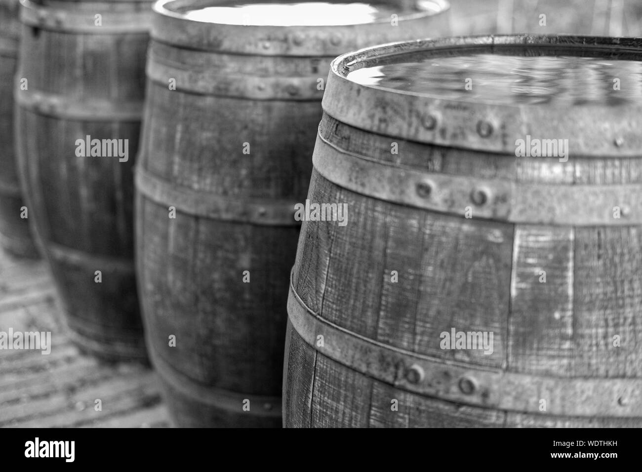 Water barrels hi-res stock photography and images - Alamy