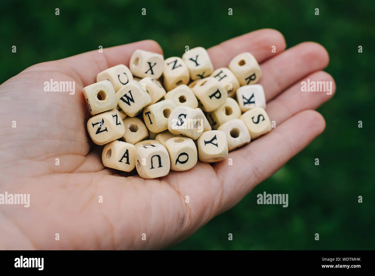 Large block letters hi-res stock photography and images - Alamy