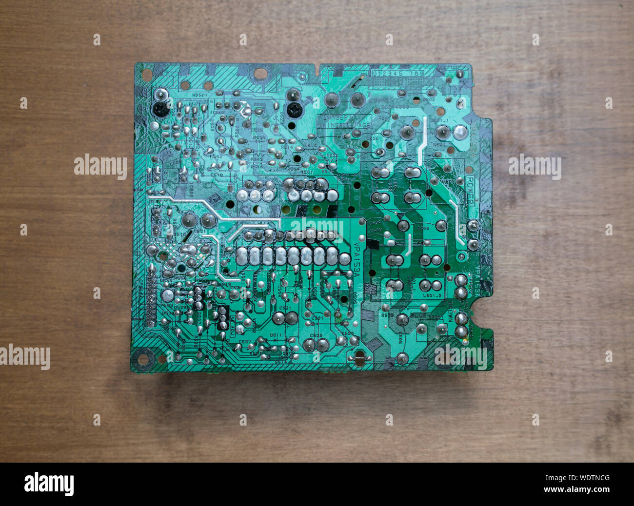 layout of an electronic circuit board. precise function unknown, but ...