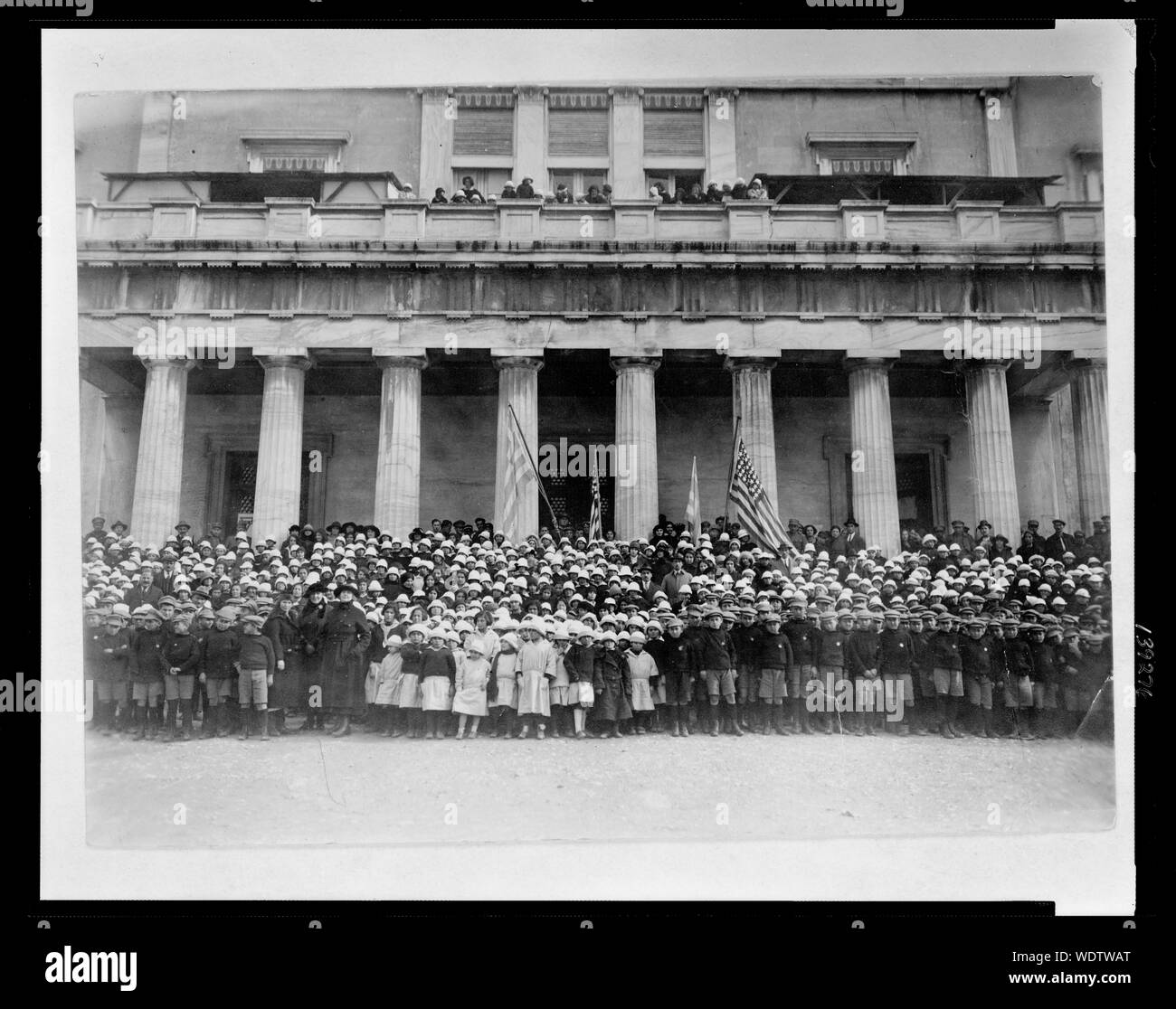 Group of orphans Black and White Stock Photos & Images - Alamy