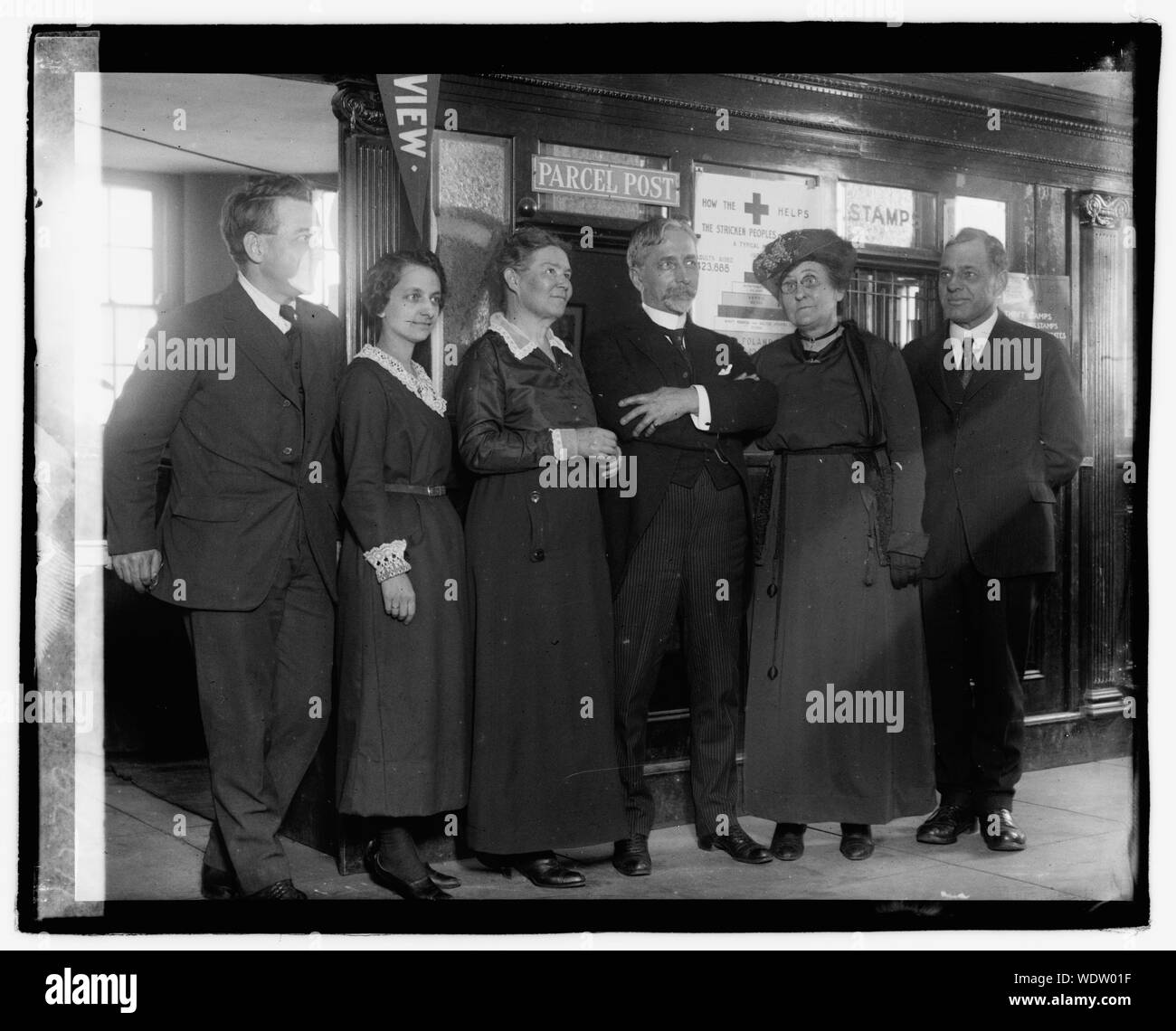 Group people gathering collection Black and White Stock Photos & Images ...