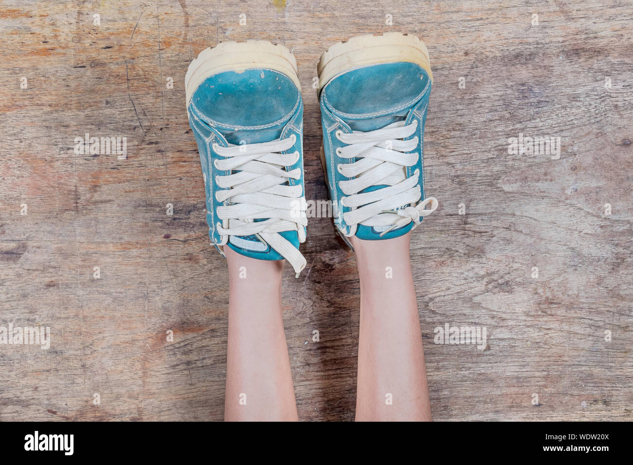 Person on the floor hi-res stock photography and images - Alamy