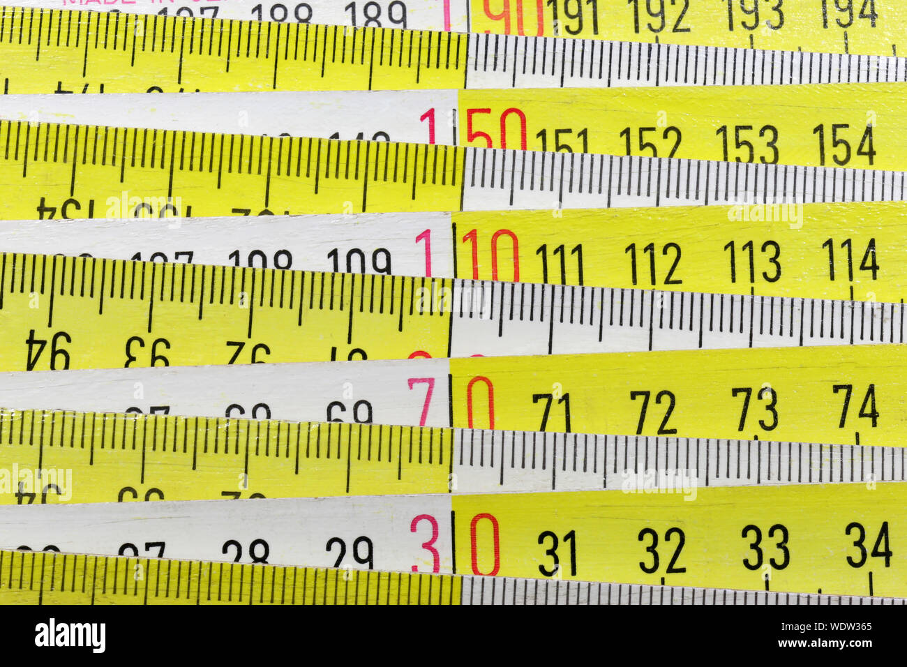 Red ruler hi-res stock photography and images - Alamy