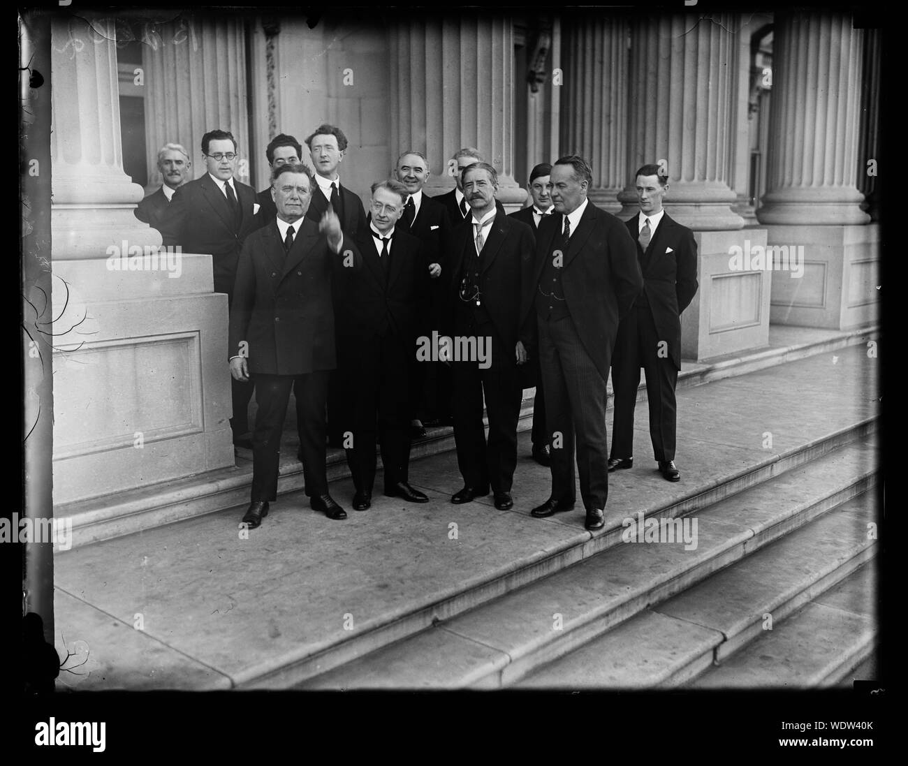 Group William Borah, third from left. U.S. Capitol, Washington, D.C ...