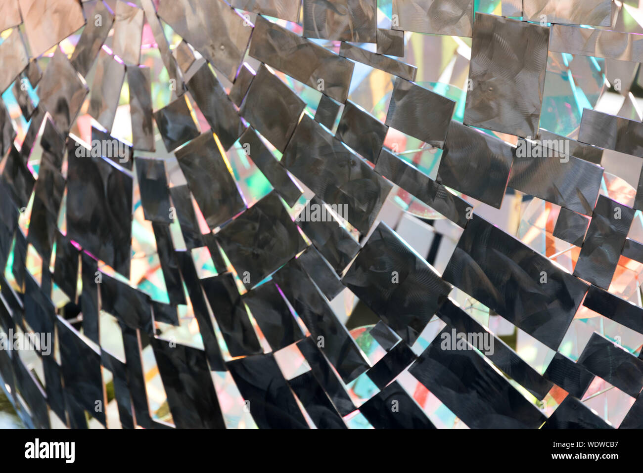 'Colarium,' a sculpture by George Sherwood; part of the Wind, Waves ...