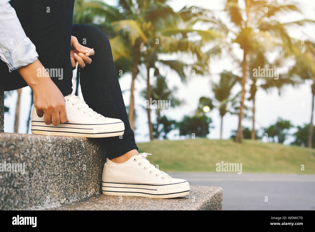 Shoes section hi-res stock photography and images - Alamy