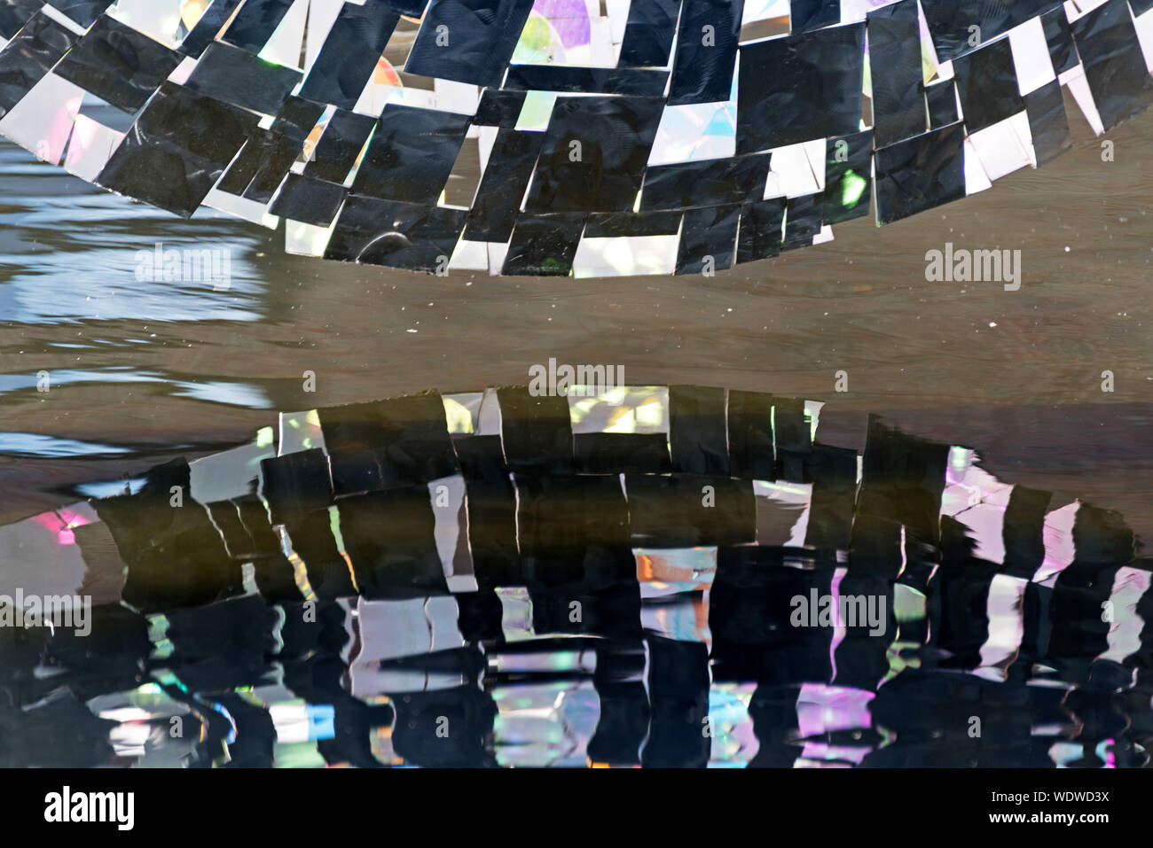 'Colarium,' a sculpture by George Sherwood; part of the Wind, Waves ...