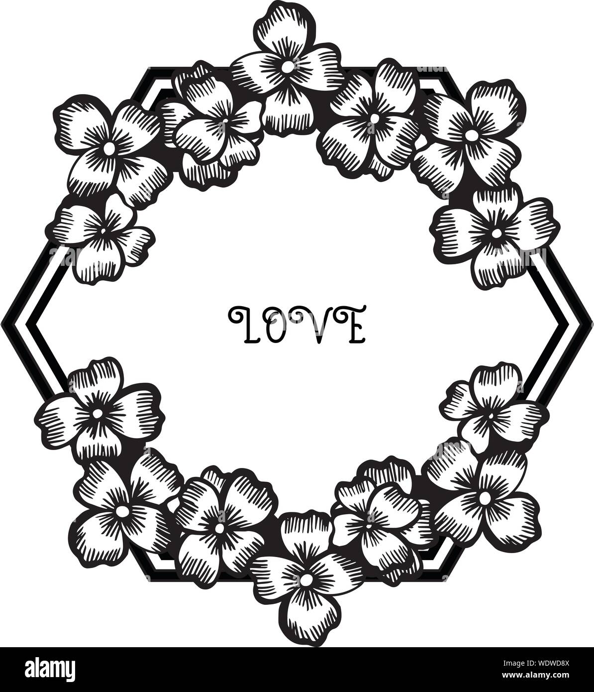 Beautiful place in love Stock Vector Images - Alamy