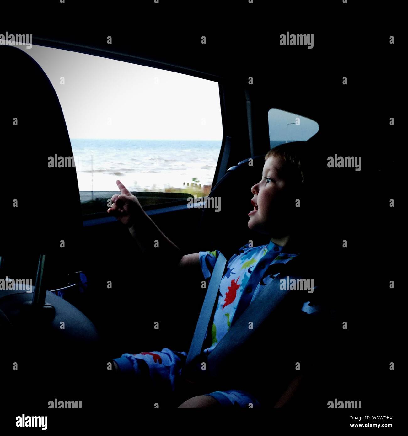 Girl driving car hi-res stock photography and images - Alamy