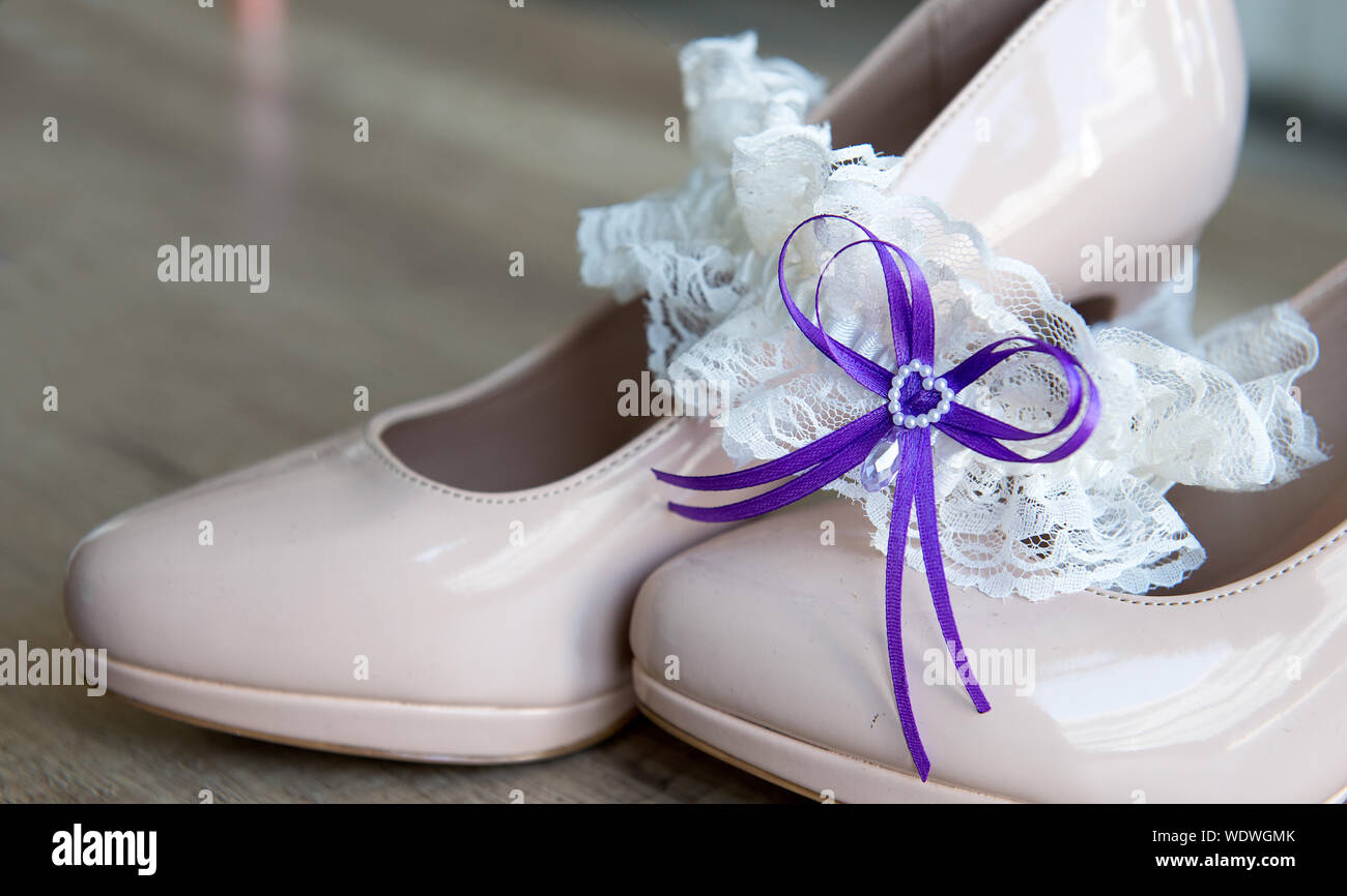 Purple Heels High Resolution Stock Photography and Images - Alamy
