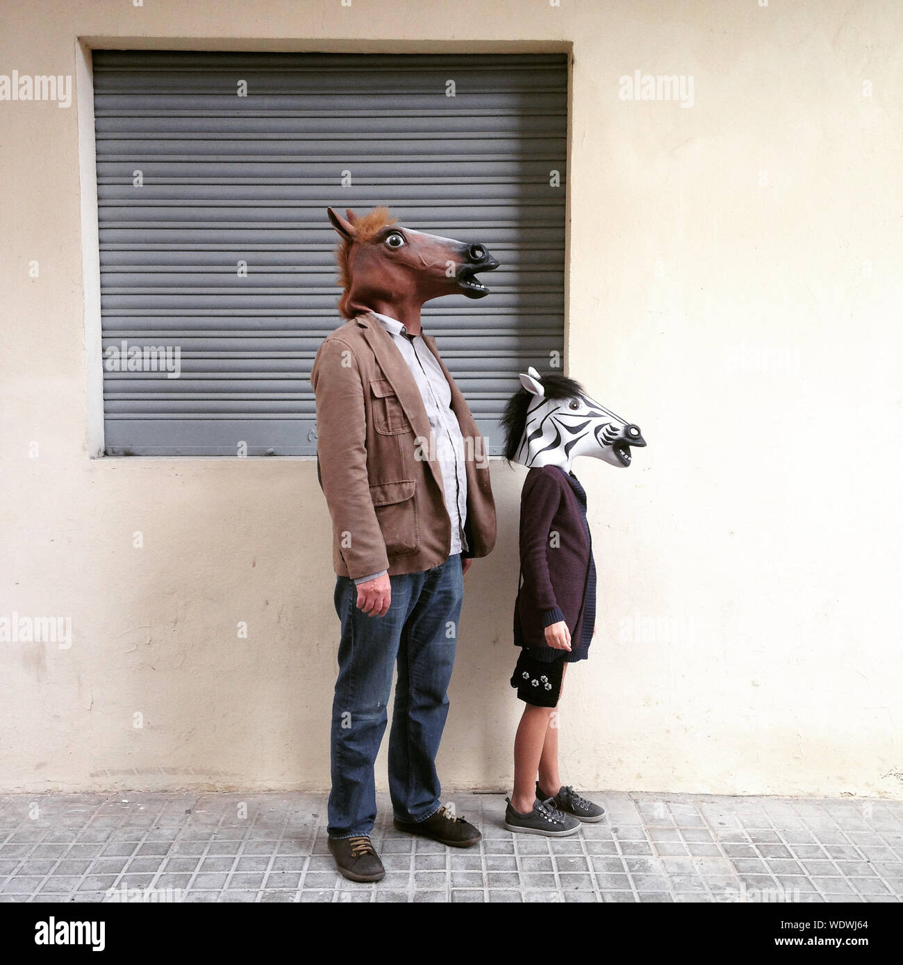 Animal face masks hi-res stock photography and images - Alamy