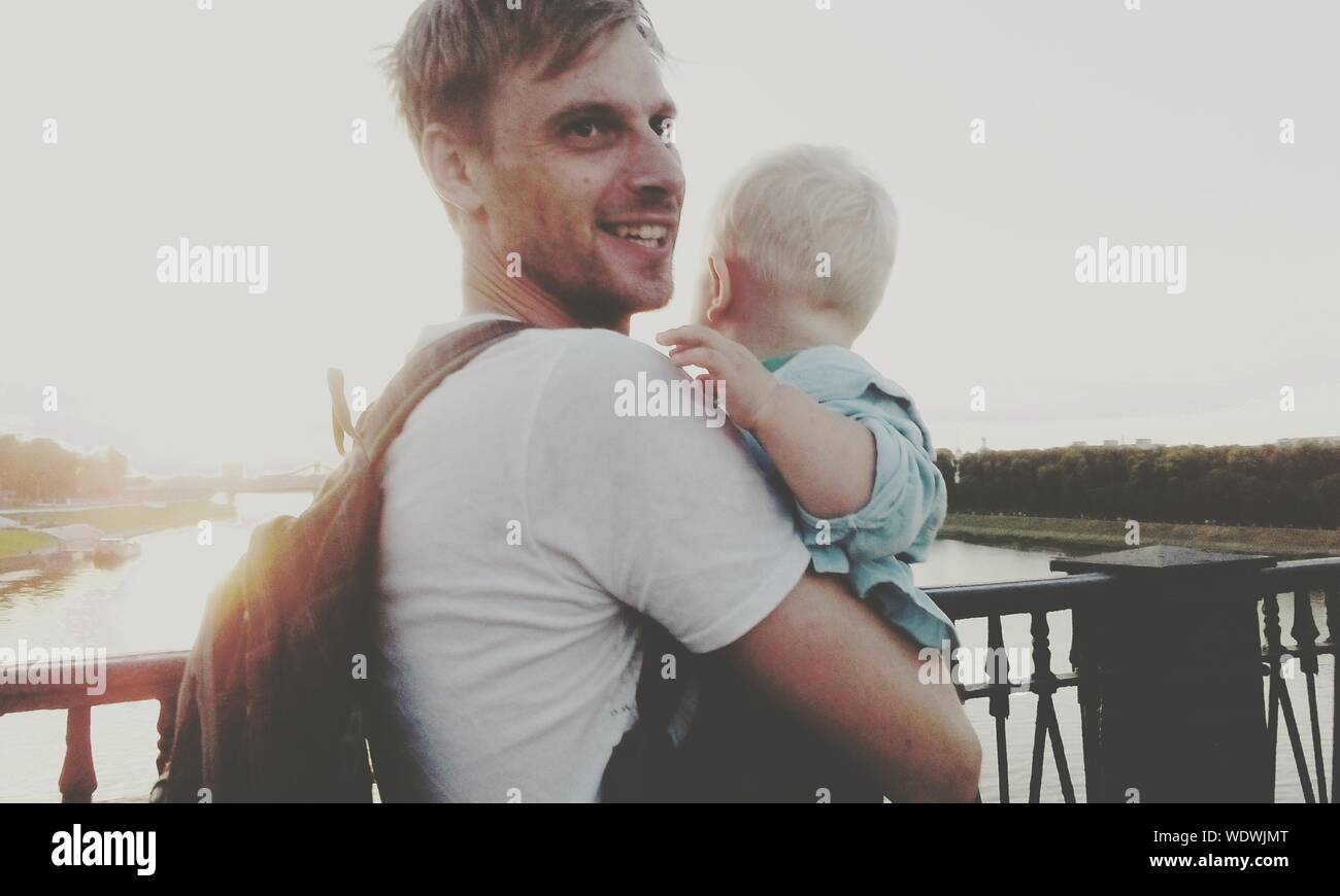 Boy carrying bridge hi-res stock photography and images - Alamy