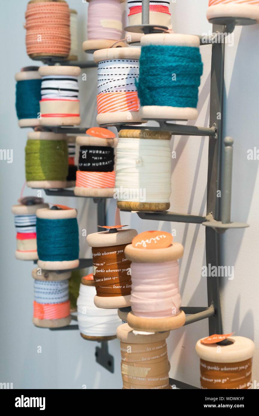 Spool rack hi-res stock photography and images - Alamy