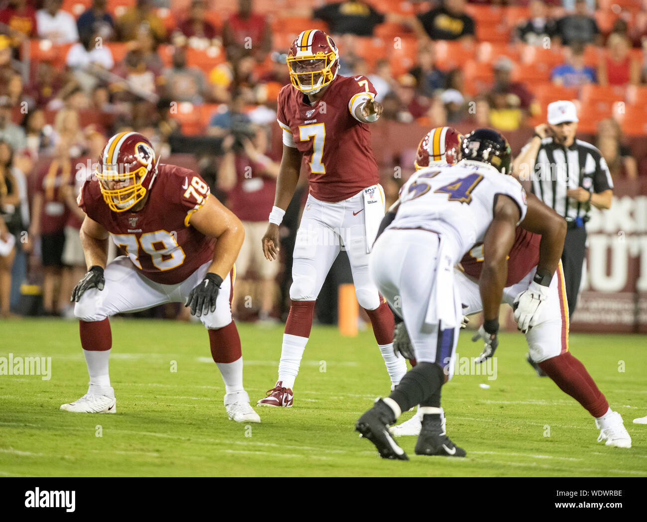 Fbn redskins ravens hi-res stock photography and images - Alamy
