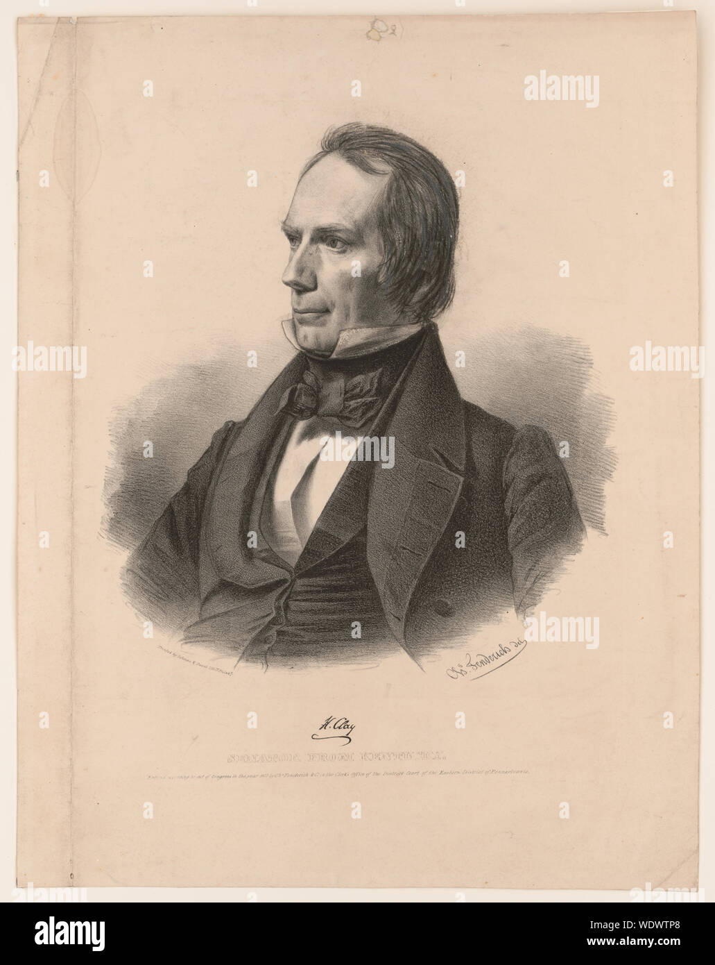 H. Clay, senator from Kentucky / Chs. Fenderich del. Abstract/medium: 1 ...