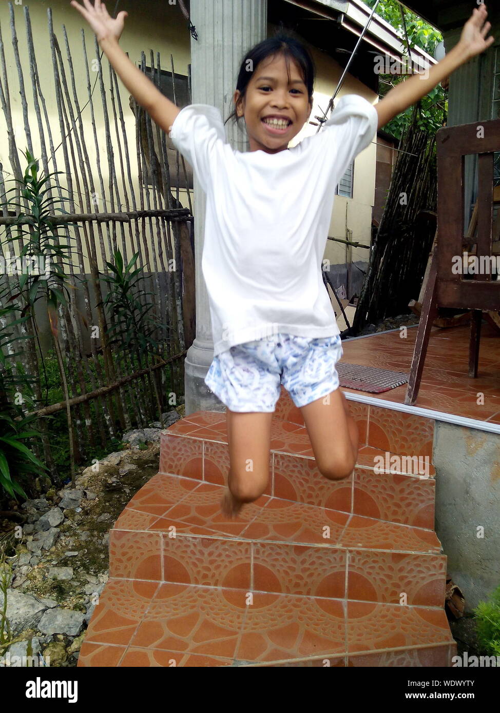 Adolescent girls steps hi-res stock photography and images - Alamy