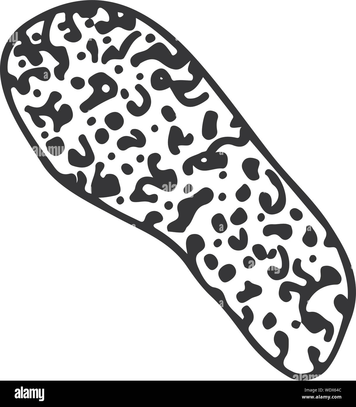 Outline microbe vector icon. Isolated black simple line element ... Outline microbe vector icon. Isolated black simple line element ...