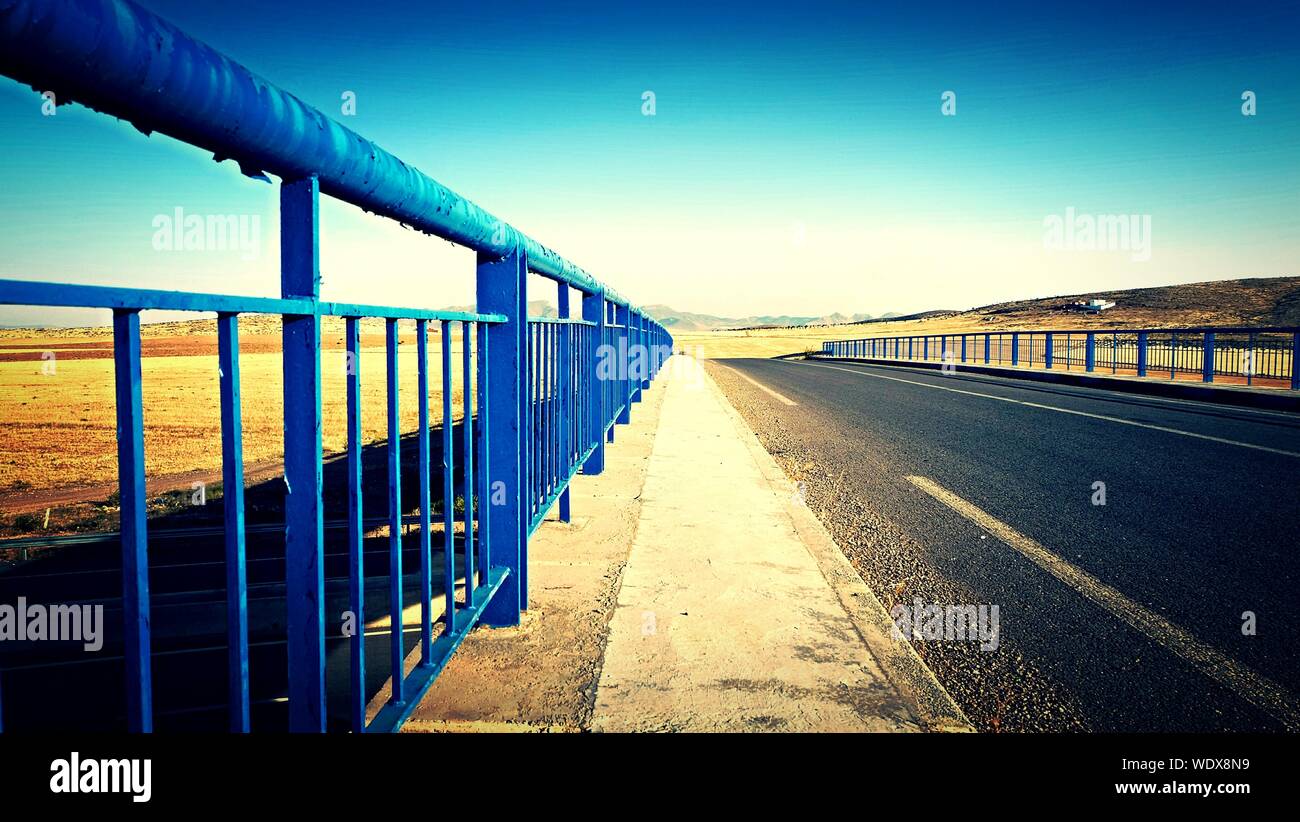 Blue railing hi-res stock photography and images - Alamy