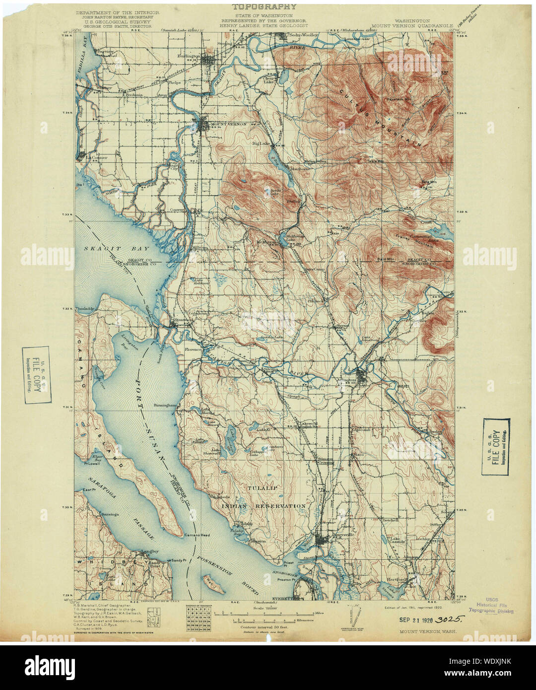 Map of mount vernon Cut Out Stock Images & Pictures - Alamy