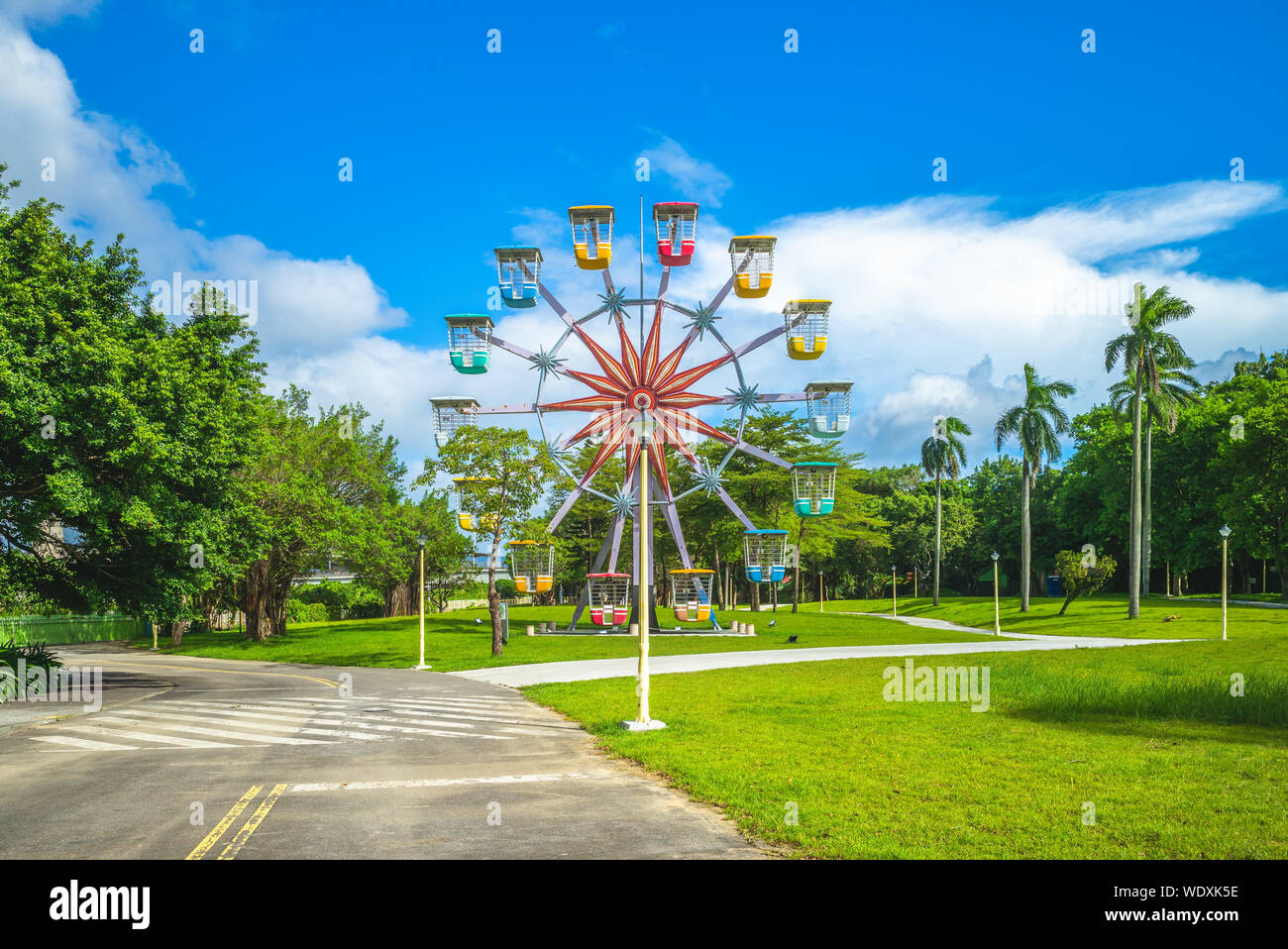 Taipei, Taiwan - August 23, 2019: Yuanshan Natural Landscape Park ...