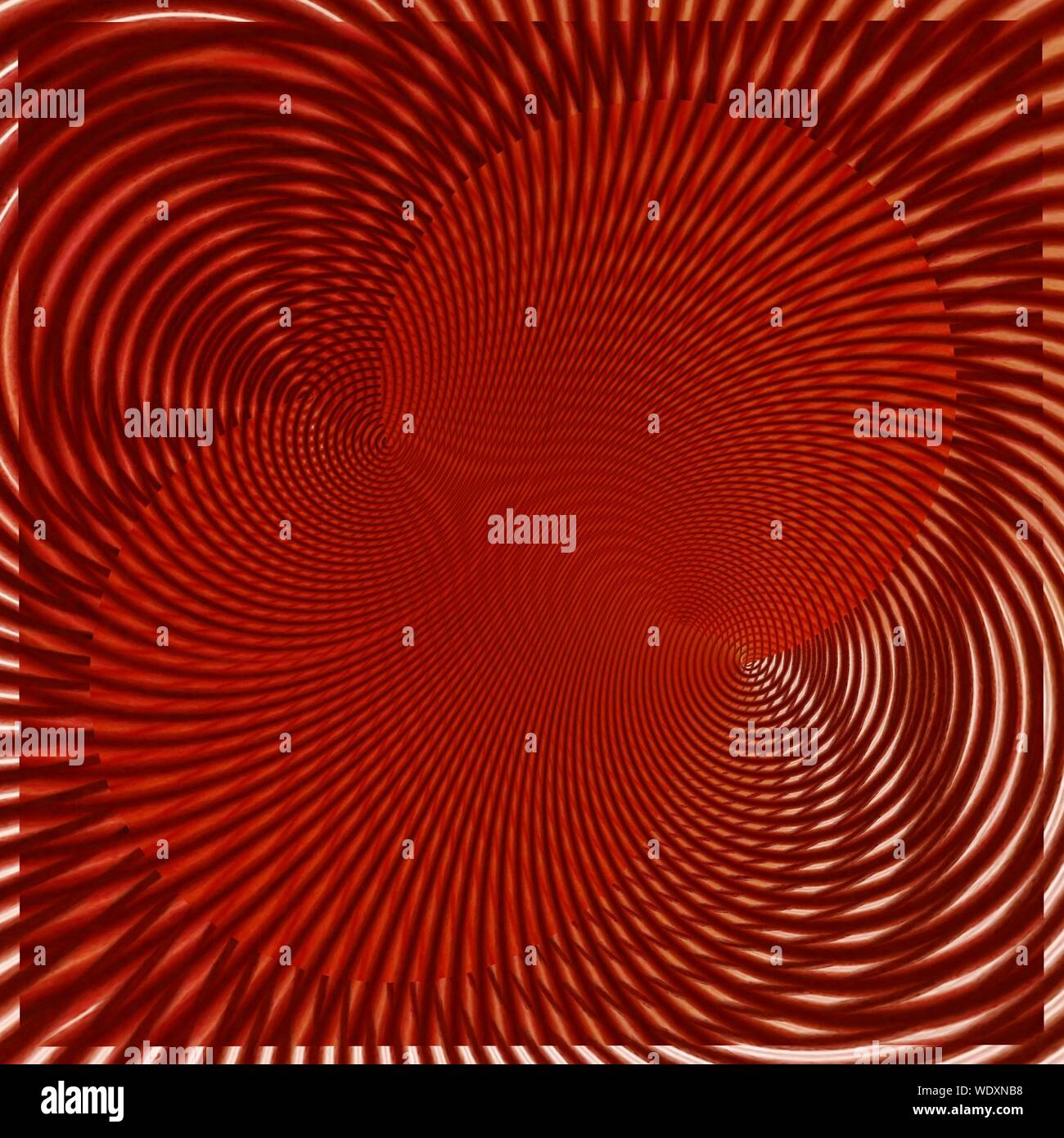 Red spiral hi-res stock photography and images - Alamy