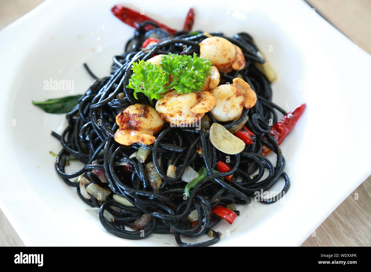 Spaghetti negra hi-res stock photography and images - Alamy