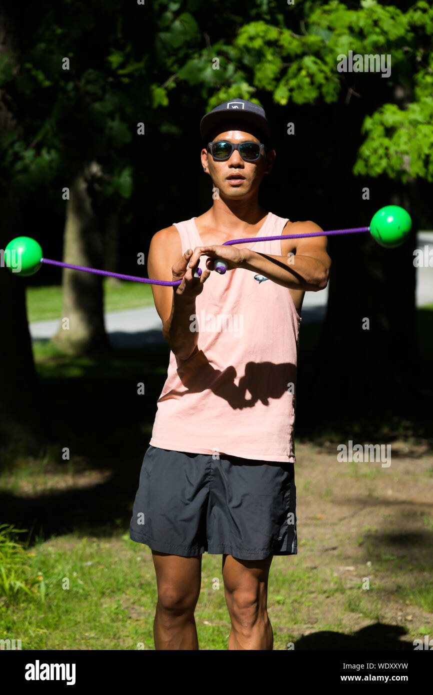 Poi balls hi-res stock photography and images - Alamy