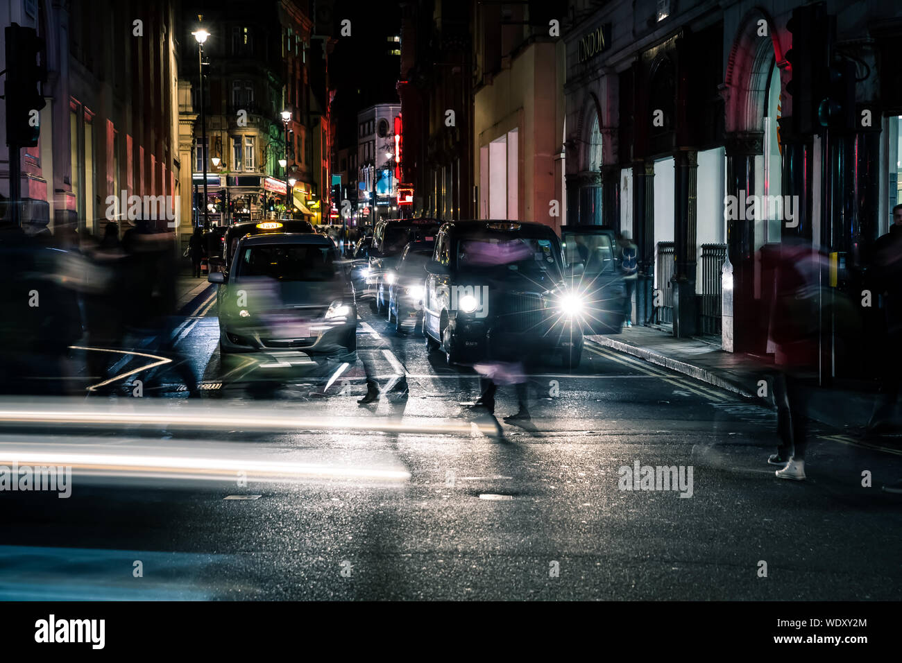 On busy street hi-res stock photography and images - Alamy