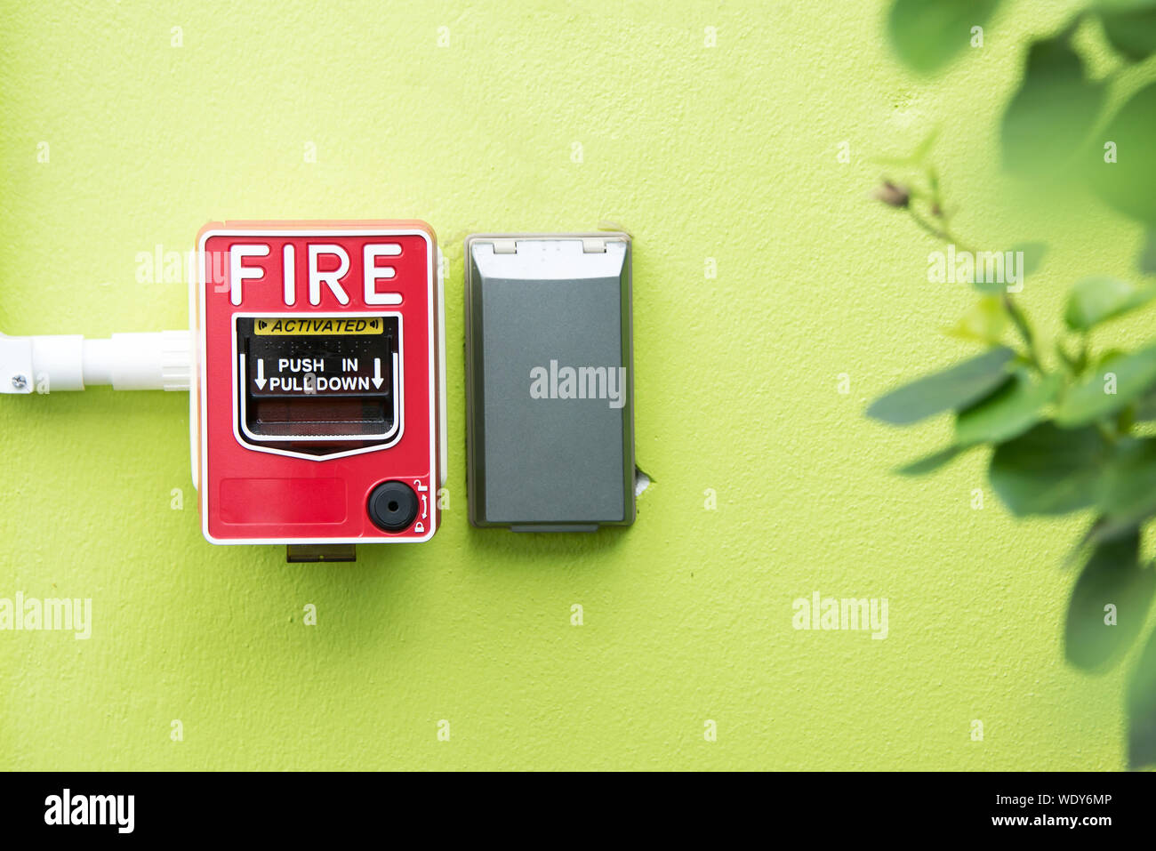 Green fire box hi-res stock photography and images - Alamy