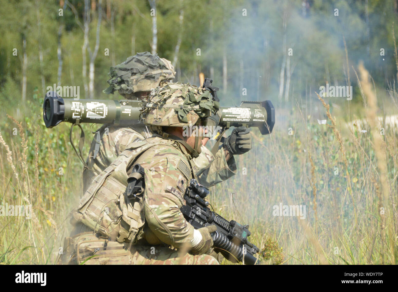 U.S. paratroopers assigned to 1st Squadron, 91st Cavalry Regiment ...