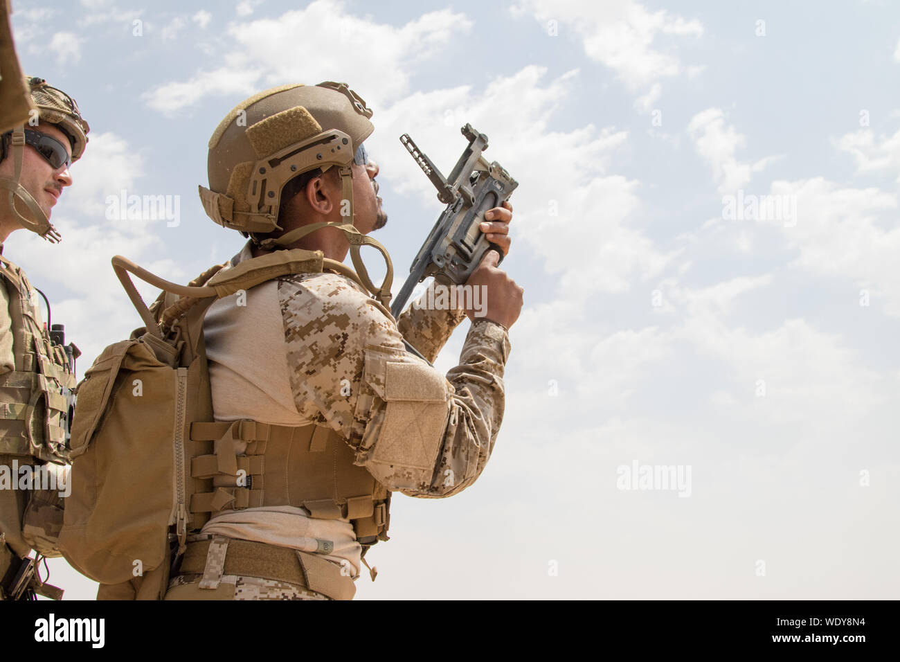 Saudi arabian national guard comm* hi-res stock photography and images ...