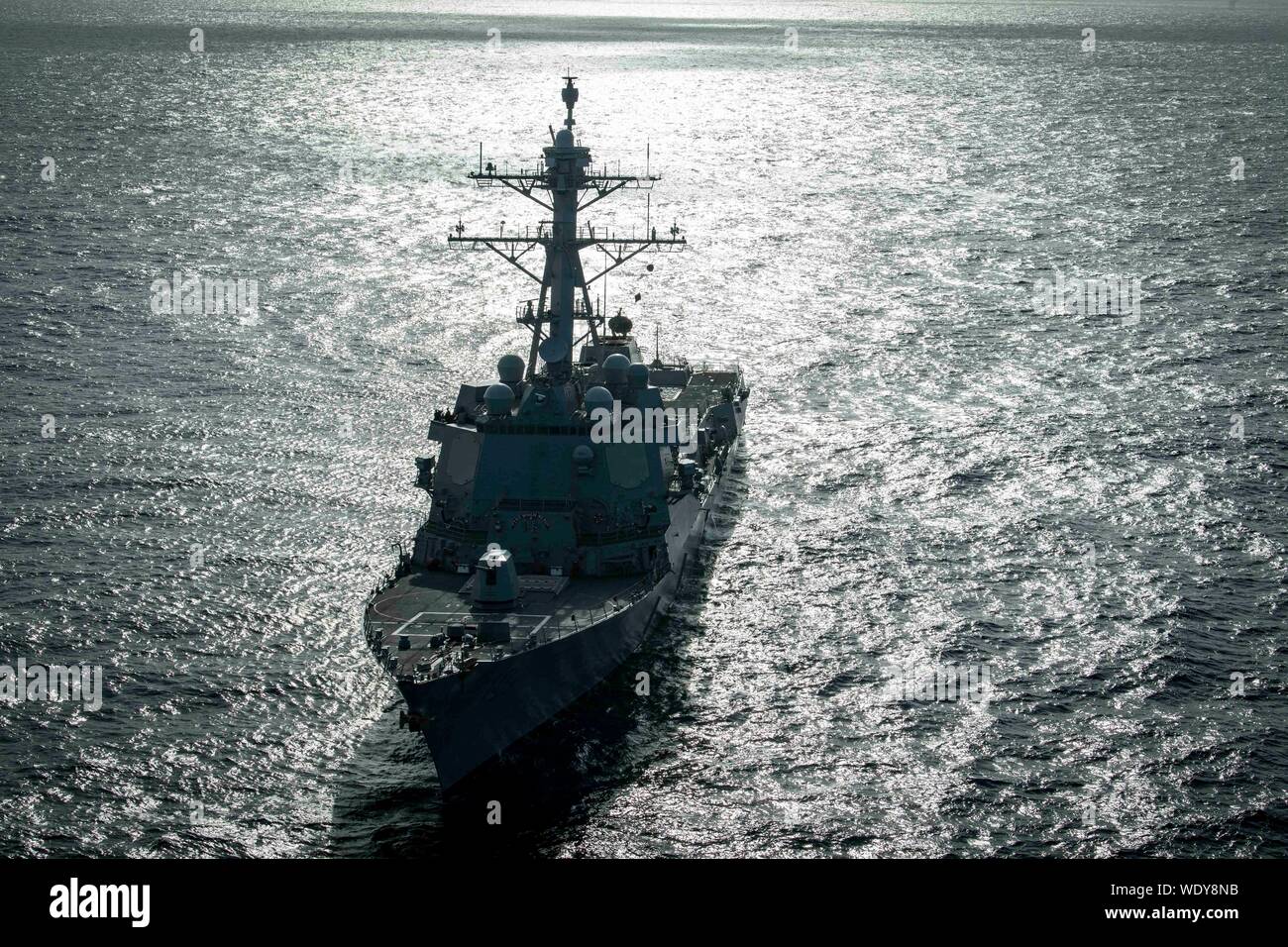 190827-N-UB406-1365 ATLANTIC OCEAN (Aug. 27, 2019) The guided-missile ...