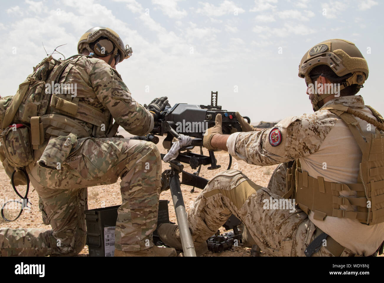 Saudi Arabian Naval Special Forces with U.S. Army Special Operations ...