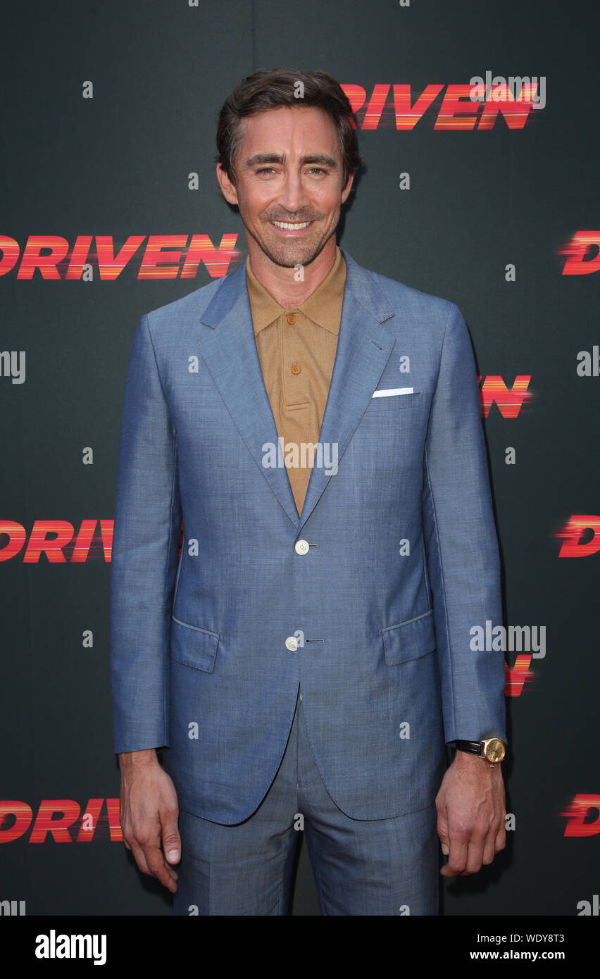 Los Angeles Premiere of DRIVEN Featuring: Lee Pace Where: Hollywood ...