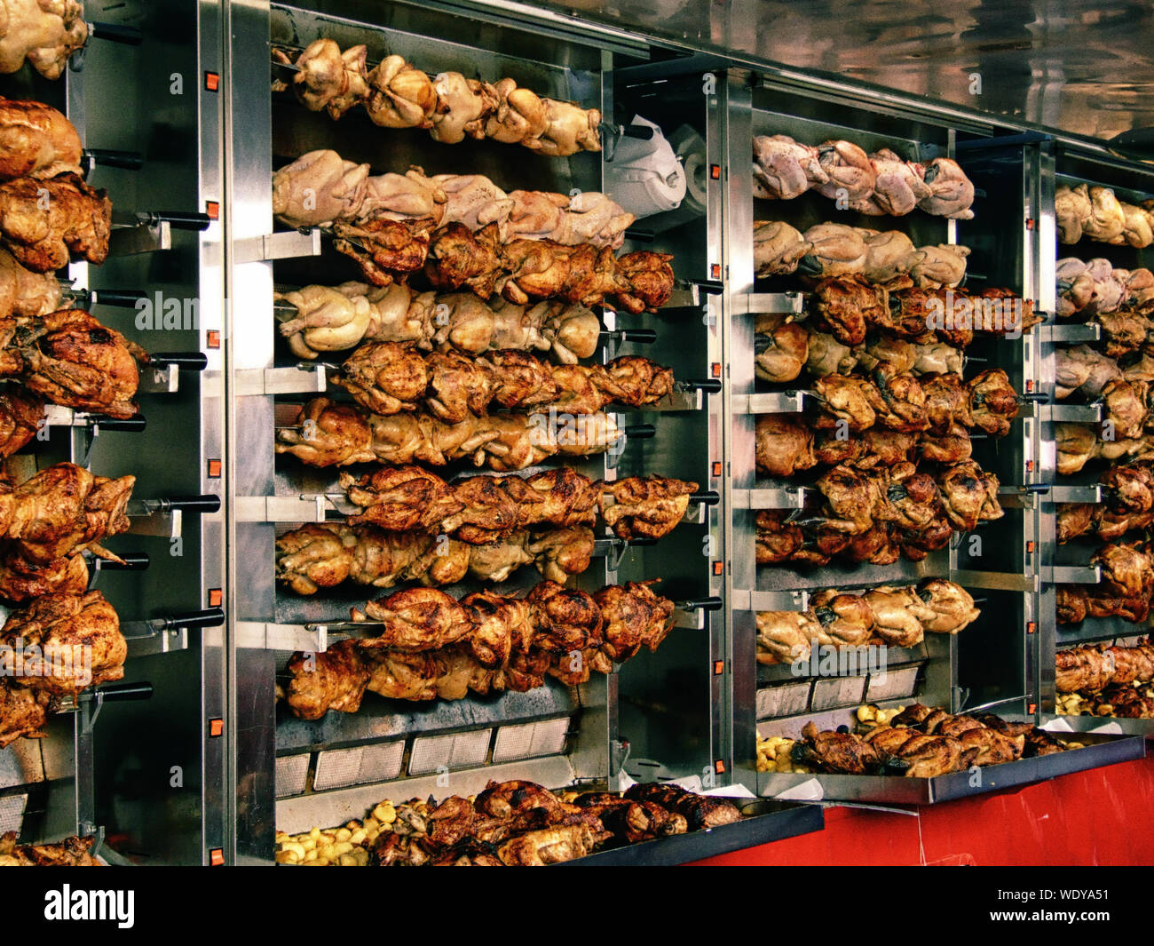 Rotisserie grill hi-res stock photography and images - Alamy
