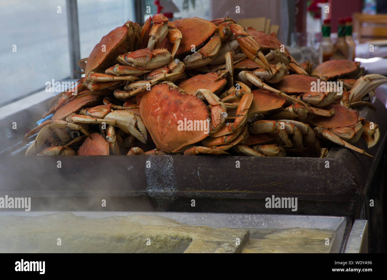Container Of Crabs High Resolution Stock Photography and Images - Alamy